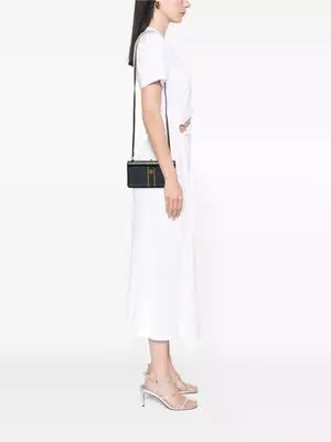 Gucci 2000-2015 Patent Interlocking G Clasp Crossbody Shoulder Bag