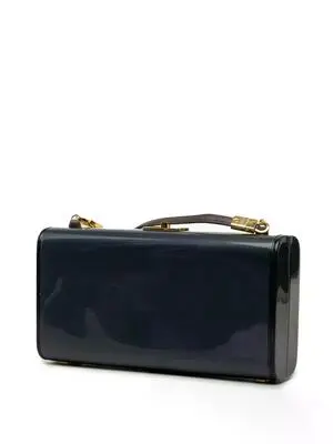 Gucci 2000-2015 Patent Interlocking G Clasp Crossbody Shoulder Bag