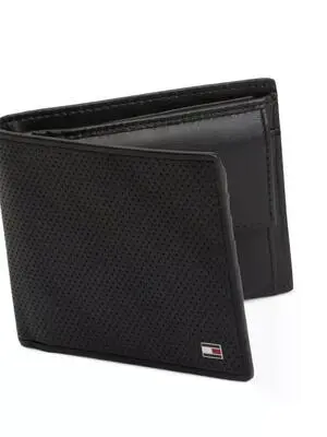 Tommy Hilfiger Perforated Logo-plaque Wallet