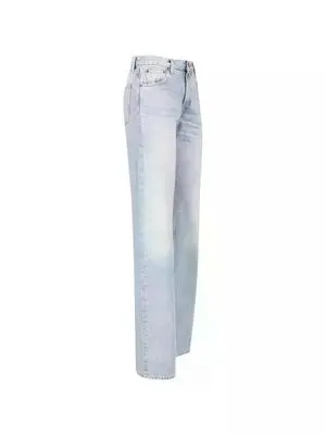 HAIKURE Star Faded-effect Flared-leg Jeans