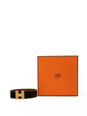 Hermès 2000 Box Calf Cadena H Reversible Belt