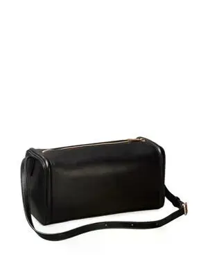 Calvin Klein Logo-plaque Barrel Shoulder Bag - Black