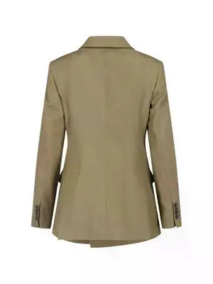 Max Mara Double-breasted Virgin-wool Blazer