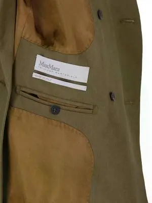 Max Mara Double-breasted Virgin-wool Blazer