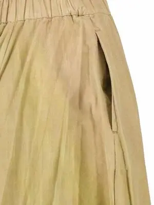 Aspesi Corduroy Flared Midi Skirt