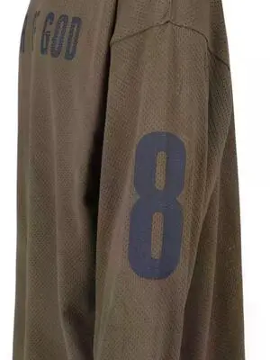 Fear Of God Logo-print Mesh T-shirt