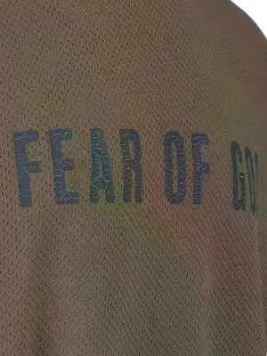 Fear Of God Logo-print Mesh T-shirt