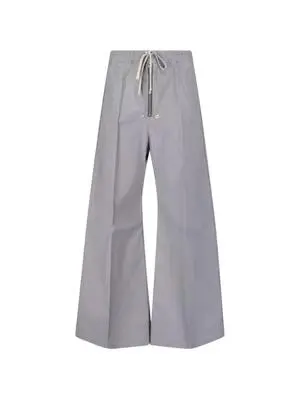 Rick Owens Drawstring Wide-leg Trousers