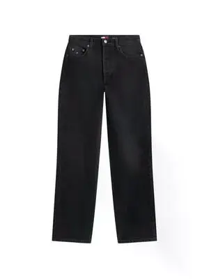 Tommy Hilfiger Faded-effect Logo-patch Jeans