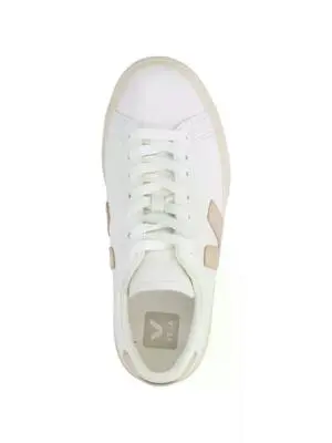 VEJA Campo Logo-patch Leather Sneakers
