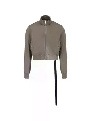 Rick Owens Zip-up Cropped Bomber Jacket