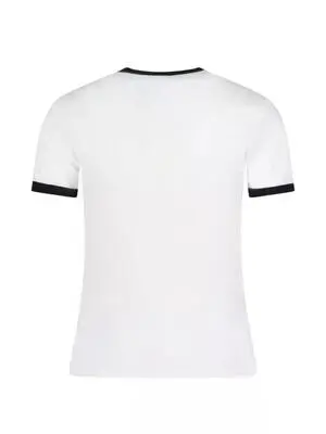 COURREGES Logo-patch T-shirt - White