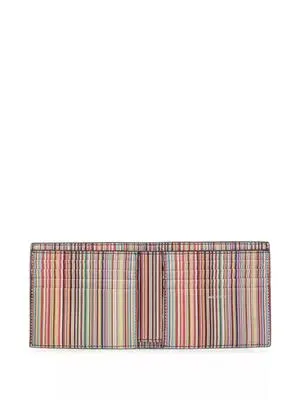 Paul Smith Signature Stripe Leather Wallet
