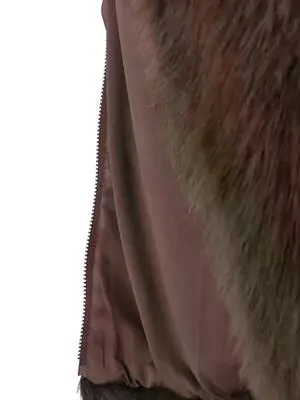 THE FRANKIE SHOP Hope Faux-fur Jacket - Brown