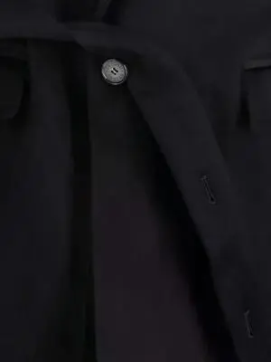 SETCHU Single-breasted Belted Coat