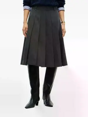 Tommy Hilfiger Pleated Midi Skirt