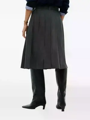 Tommy Hilfiger Pleated Midi Skirt