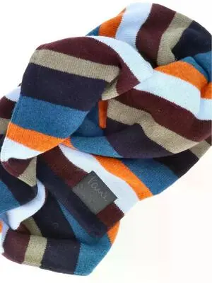 Paul Smith Stripe Lambswool Scarf
