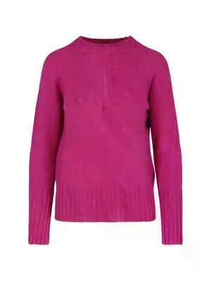 DRUMOHR Raglan-sleeve Wool Sweater - Pink