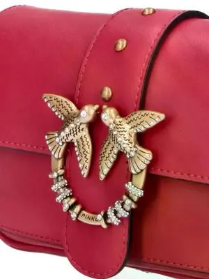Pinko Small Love Bag Leather Shoulder Bag
