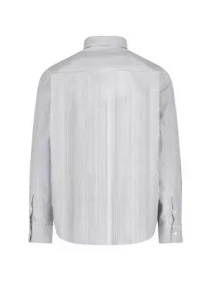AMI Paris De Coeur Striped Shirt
