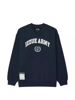 Izzue Logo-print Sweatshirt - Blue