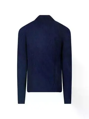 Aspesi Zip-up Ribbed-knit Cardigan