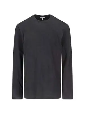 JAMES PERSE Long-sleeve T-shirt - Grey