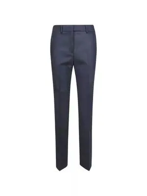 Incotex Petra Pressed-crease Tailored Trousers - Blue