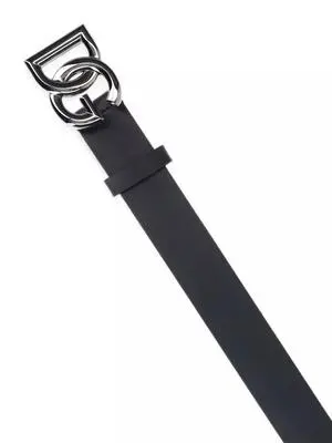 Dolce & Gabbana Dg-logo Leather Belt