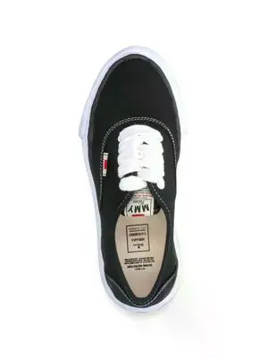 Mihara Yasuhiro Baker Og Sole Canvas Low-top Sneakers