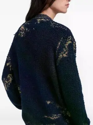 MAISON MARGIELA V-neck Sweater - Blue