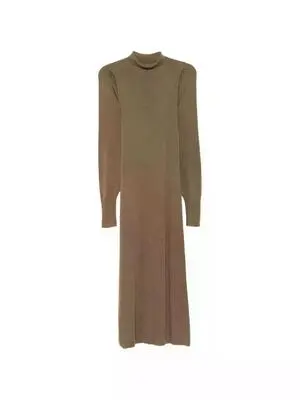 BY MALENE BIRGER Menna High-neck Puff-sleeve Midi Dress