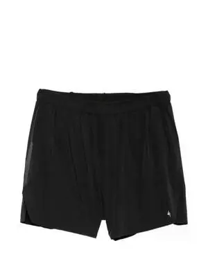 REPRESENT Logo-print Elasticated Shorts - Black
