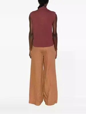 MAISON123 Petra Sleeveless Collared Top