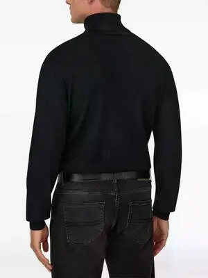 Boggi Milano Turtleneck-jumper In Extrafine Merino-wool