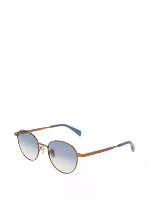 Paul Smith Semimatte Round-frame Glasses - Brown
