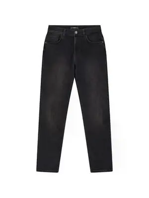 Boggi Milano Jeans In Stretch Denim - Black