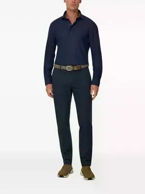 Boggi Milano Trousers In Stretch-cotton