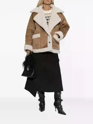 Munthe Valter Teddy-trim Coat