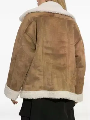 Munthe Valter Teddy-trim Coat