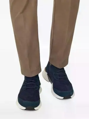 Boggi Milano Willow Trainers In Wool Blend