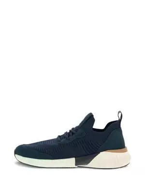 Boggi Milano Willow Trainers In Wool Blend - Blue