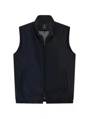 Boggi Milano Gilet In Technical Fabric - Blue