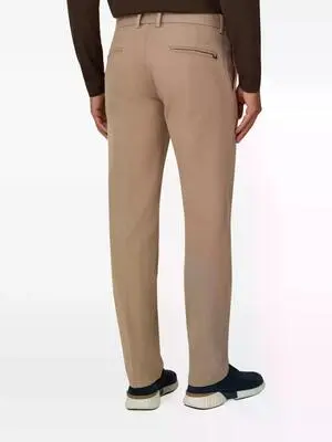Boggi Milano Trousers In Stretch Cotton