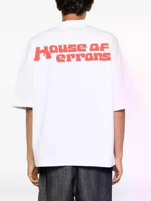 HOUSE OF ERRORS Graphic-print High-neck T-shirt