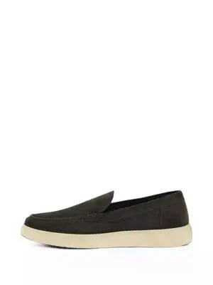 Boggi Milano Stratus Loafers In Suede Leather - Brown