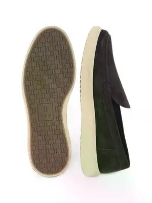 Boggi Milano Stratus Loafers In Suede Leather