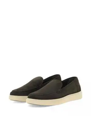 Boggi Milano Stratus Loafers In Suede Leather - Brown