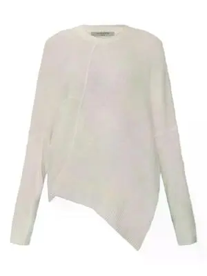 ALLSAINTS Asymmetric-hem Sweater - Neutrals